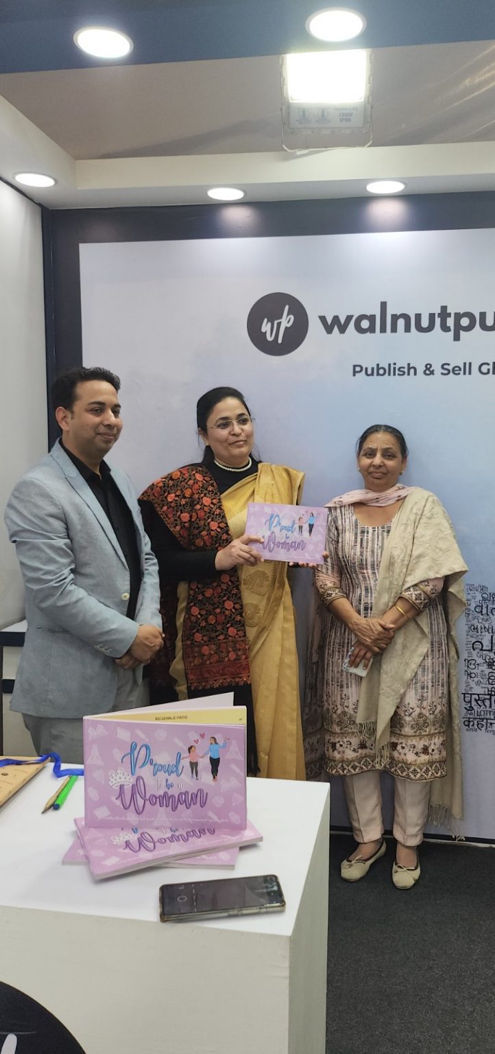 Book Launch of ‘Proud to Be a Woman’ by Anamika Kamboj - Walnut Publication